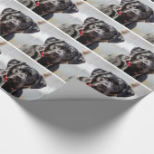 Black Lab Dog Pet Black Labrador Retriever Wrapping Paper | Zazzle