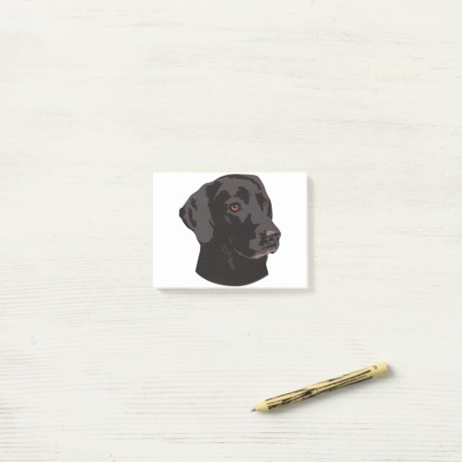 Black Lab dog Post-it Notes | Zazzle