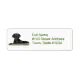 Black Lab Dog Return Address Label | Zazzle