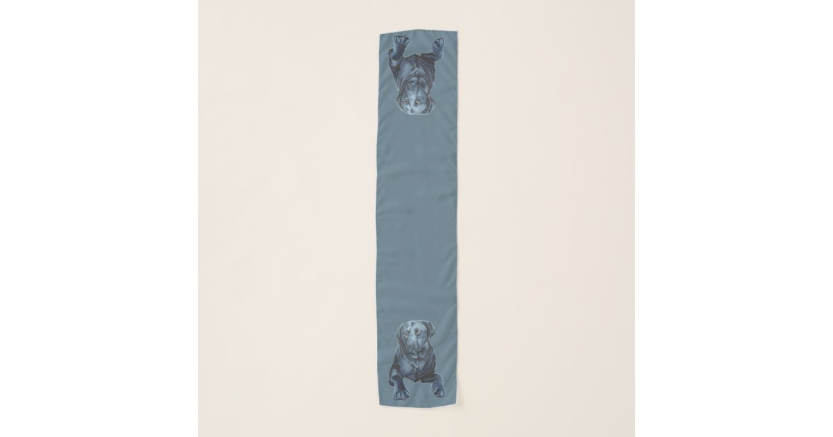 Black Lab Dog Scarf Stylish Retriever Dog Scarves | Zazzle