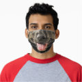 Black Lab Lovers Adult Cloth Face Mask | Zazzle