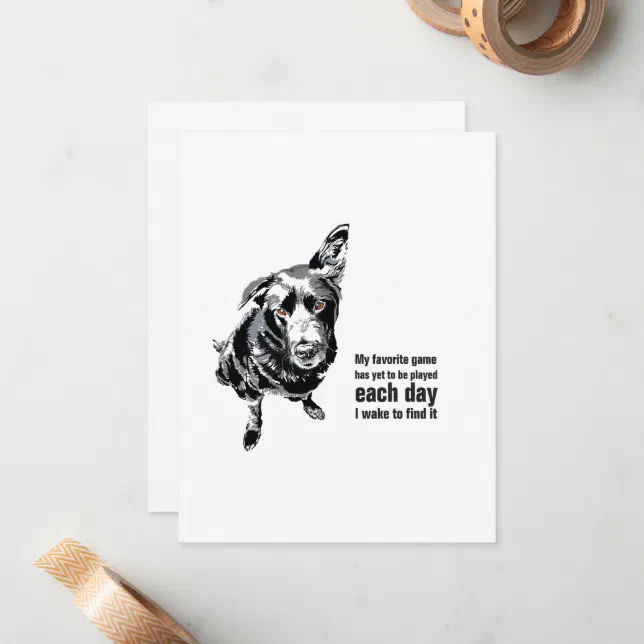 Black lab note card | Zazzle