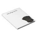 Black Lab Notepad | Zazzle