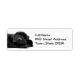 Black Lab Puppy Mailing Label | Zazzle