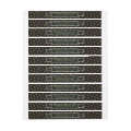 Elegant Black & Gold 4 OZ 120ml Cosmetic Jar Label | Zazzle