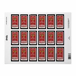 Black Label Bee Pollen Product Labels | Zazzle