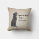 Black Labrador Changes Everything Throw Pillow | Zazzle