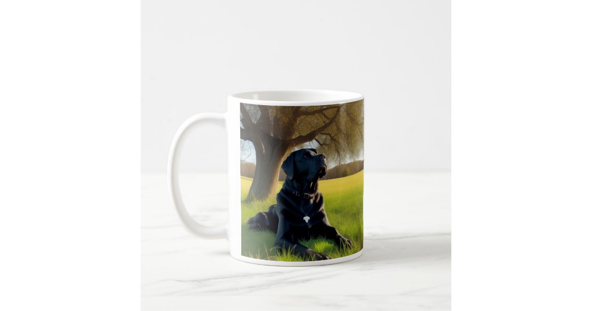 Black Labrador Retriever Coffee Mug | Zazzle