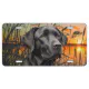 Black Labrador Retriever License Plate, Duck License Plate | Zazzle