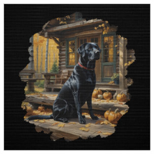Cute and Colorful Labrador Retriever Fabric | Zazzle