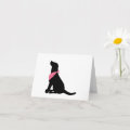 Black Labrador Retriever notecards | Zazzle