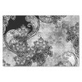 BLACK LACE Tissue Paper | Zazzle