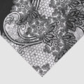 BLACK LACE Tissue Paper | Zazzle