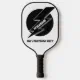 Black Lightning Bolt Pickleball Paddle | Zazzle