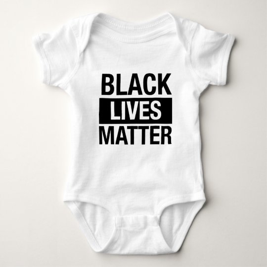 Black Lives Matter Baby Bodysuit | Zazzle.com