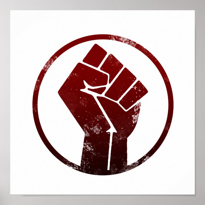 Black Lives Matter FIST 3 #BLM Poster | Zazzle
