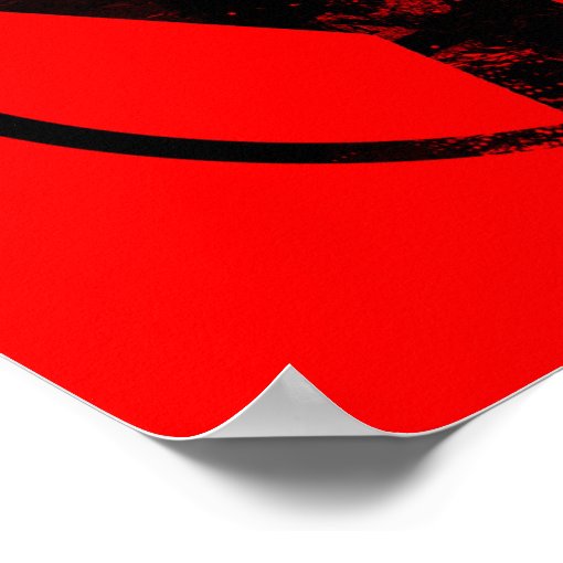 Black Lives Matter FIST (red background) #BLM Poster | Zazzle