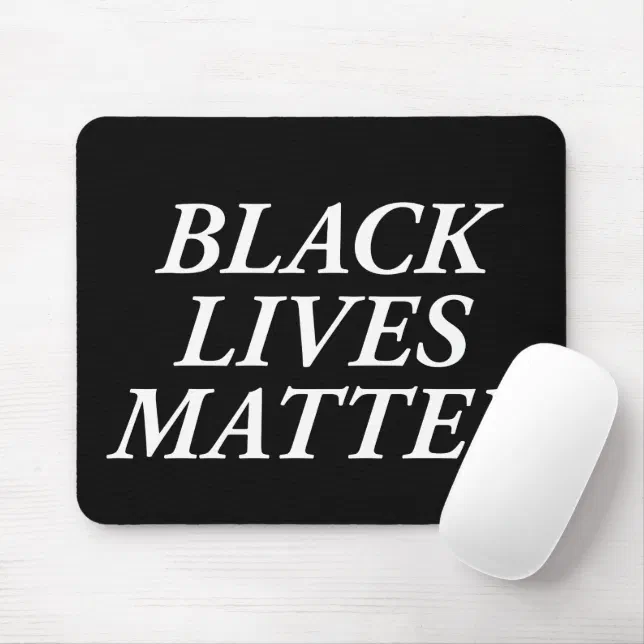 Black Lives Matter Mouse Pad | Zazzle