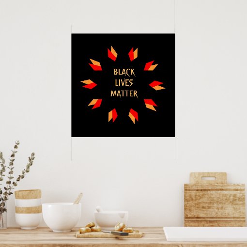Black Lives Matter Poster | Zazzle