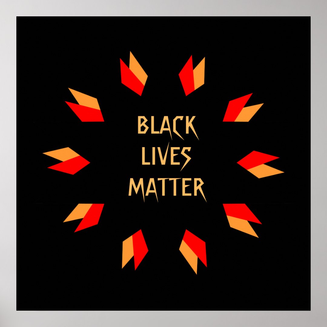 Black Lives Matter Poster | Zazzle