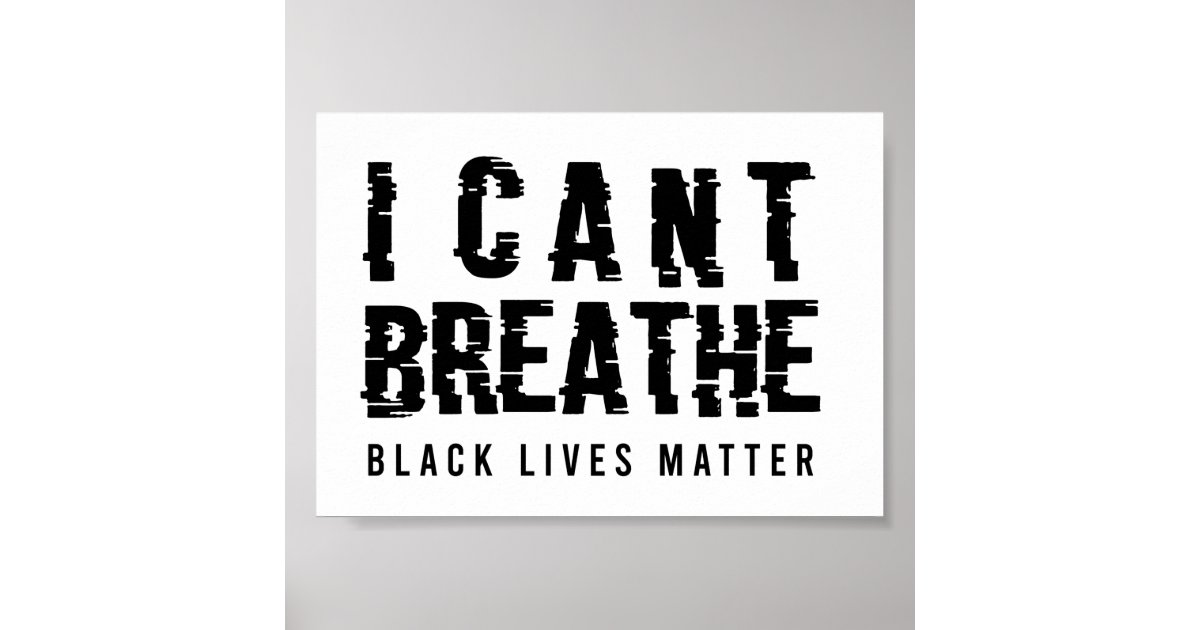 Black Lives Matter Poster | Zazzle