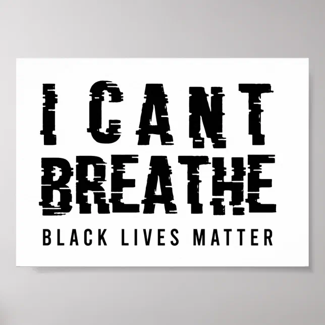 Black Lives Matter Poster | Zazzle