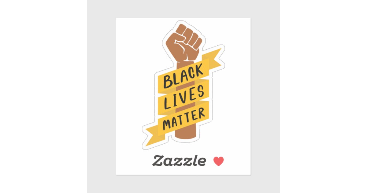 Black Lives Matter Sticker | Zazzle