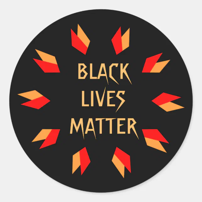 Black Lives Matter Stickers | Zazzle