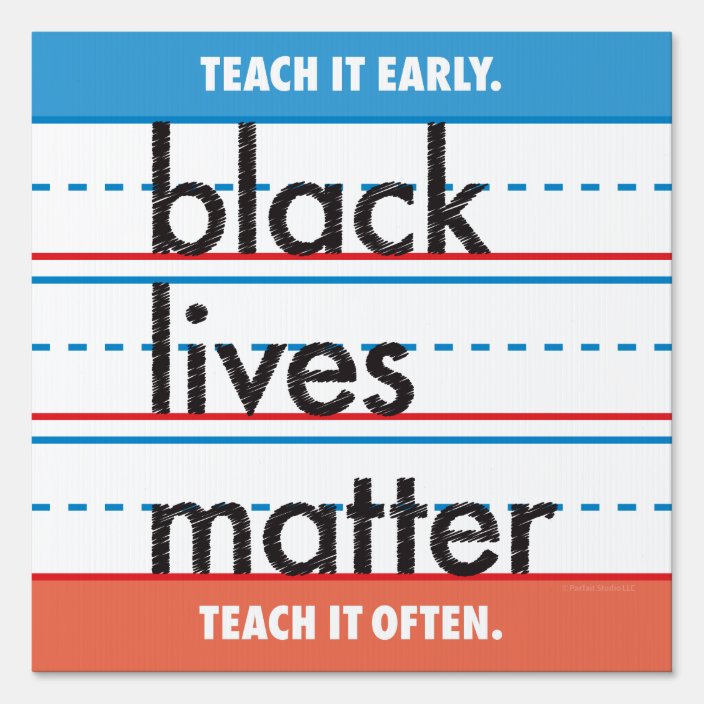 Black Lives Matter Yard Sign | Zazzle.com