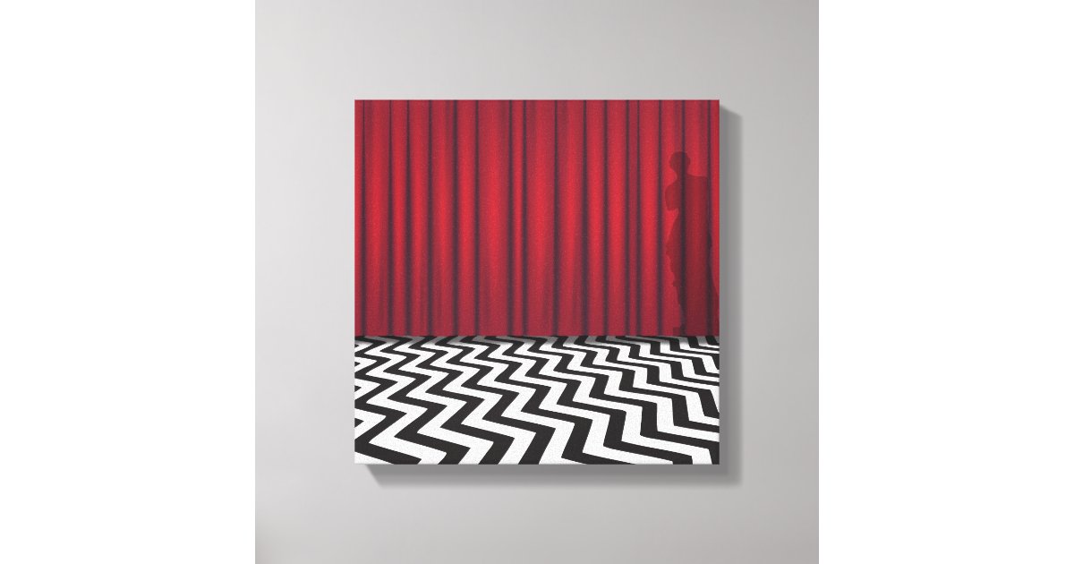 Black Lodge Twin Peaks Canvas Print | Zazzle