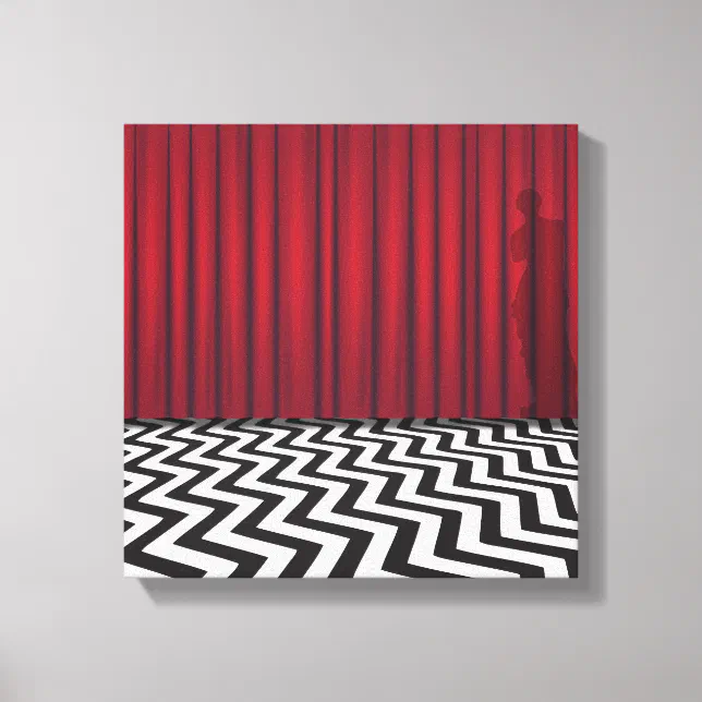 Black Lodge Twin Peaks Canvas Print | Zazzle
