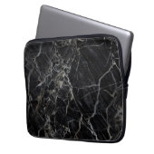 Black Marble Laptop Case | Zazzle