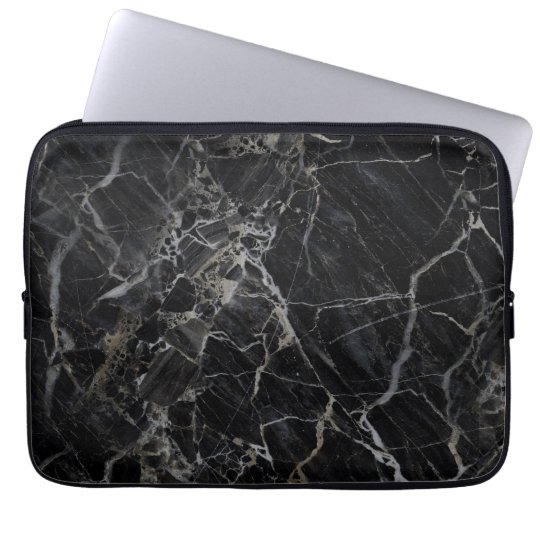 Black Marble Laptop Case | Zazzle.com