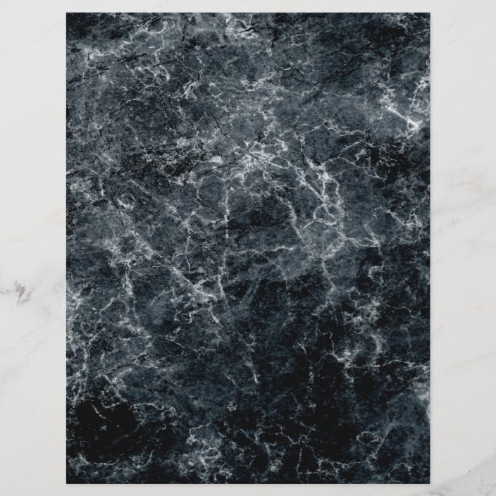Black Marble Scrapbook Paper | Zazzle.com