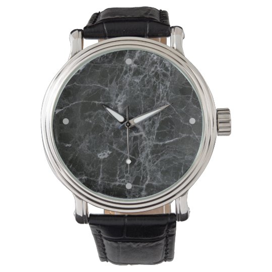 Black marble watch | Zazzle.com
