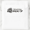 Black Mazda RX-7 Rotary Engine Stickers | Zazzle