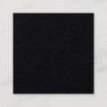 Black Modern Minimalist Professional Plain Square Square Business Card ...