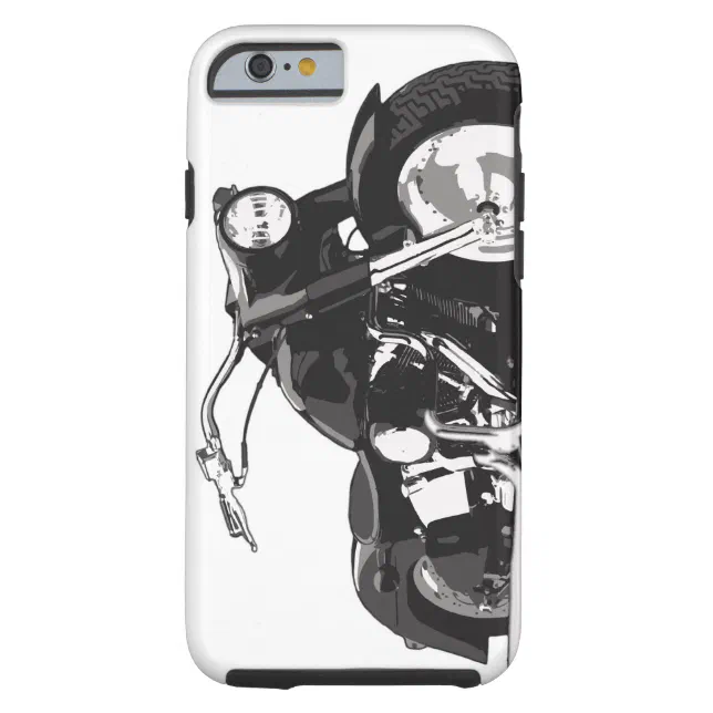 Black motorcycle Case-Mate iPhone case | Zazzle