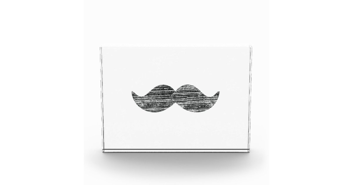 Black Mustache Award | Zazzle