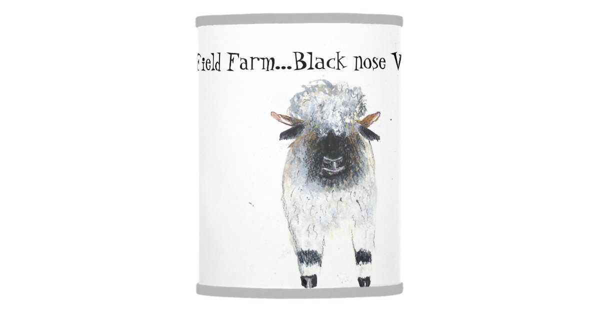Black Nose Valais Sheep Lamp Shade | Zazzle