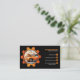 Black, Orange Auto Detailing Car Repair Automotive Business Card | Zazzle