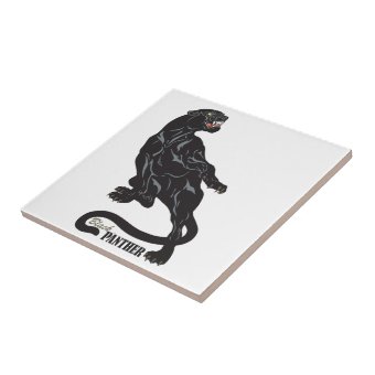black panther ceramic tile | Zazzle