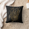 Black Panther | Erik Killmonger Claw Marks Throw Pillow | Zazzle