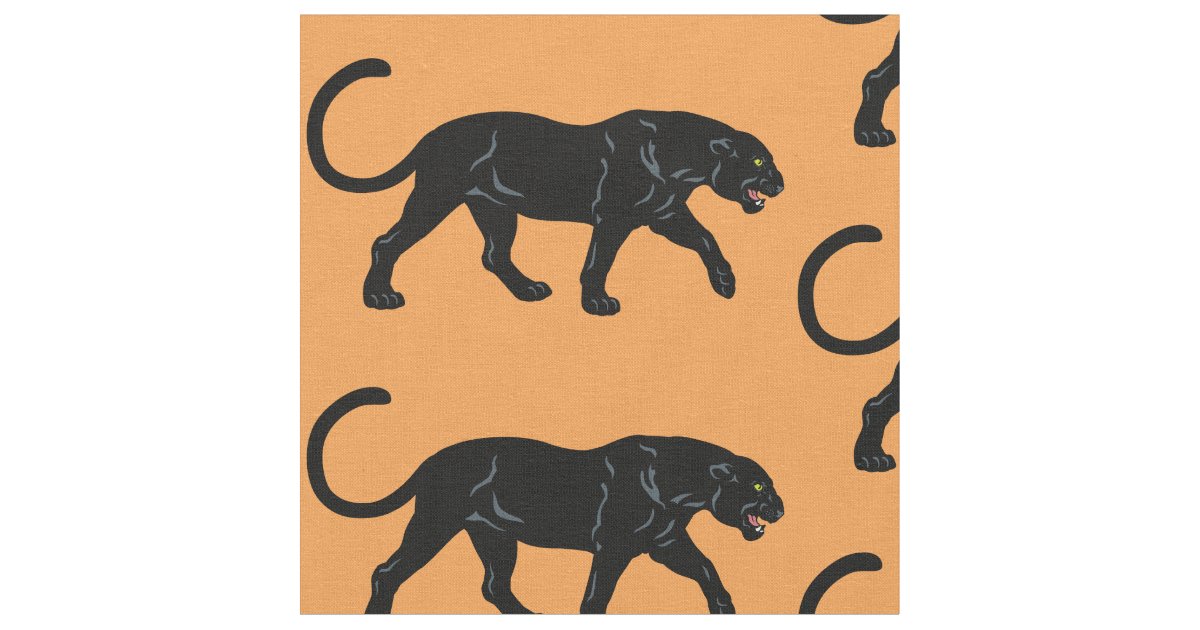 black panther fabric | Zazzle
