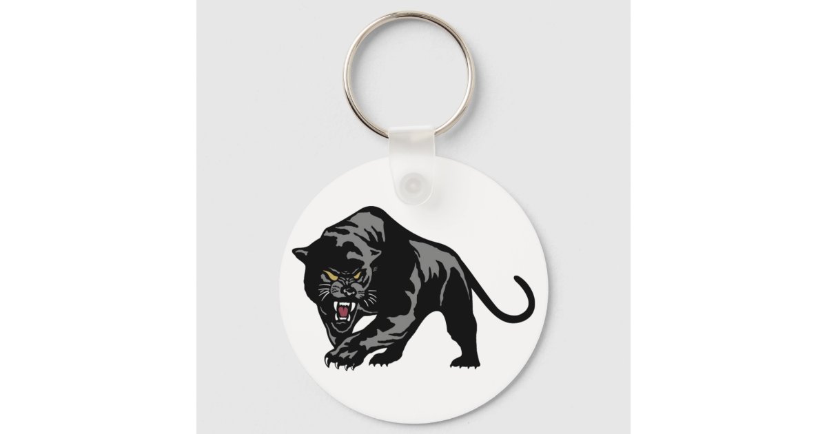 Black Panther Keychain | Zazzle