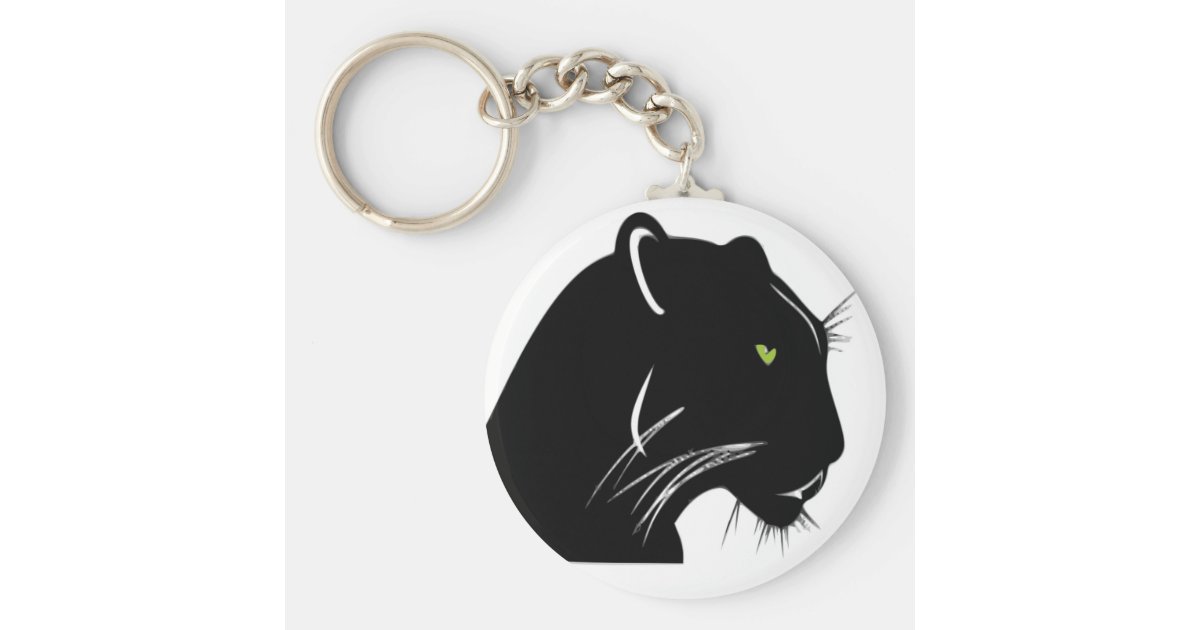 Black Panther Keychain | Zazzle.com