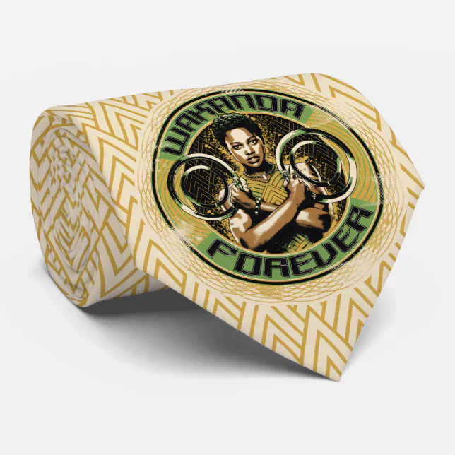 Black Panther | Nakia "Wakanda Forever" Neck Tie | Zazzle