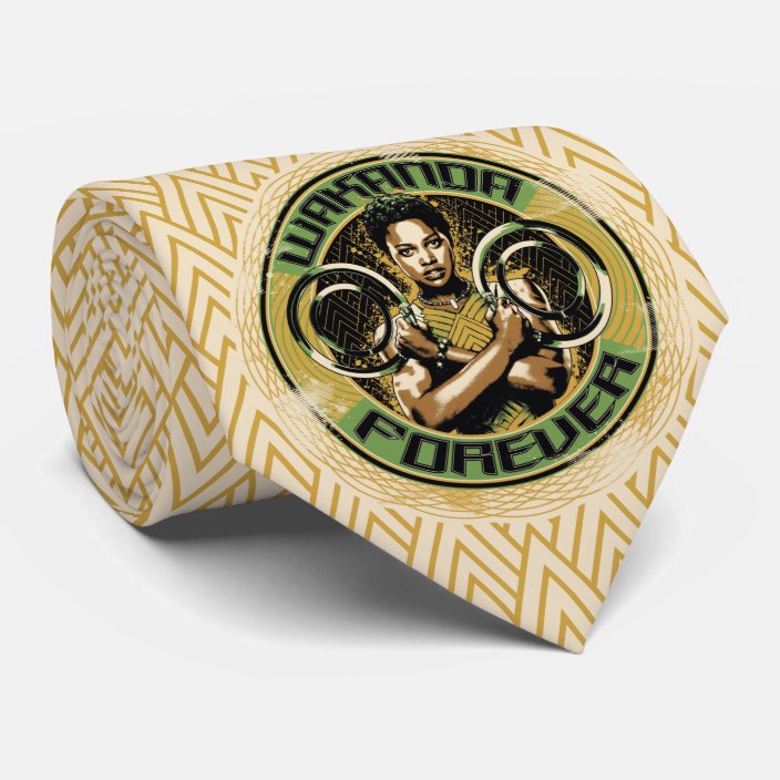 Black Panther | Nakia "Wakanda Forever" Neck Tie | Zazzle.com