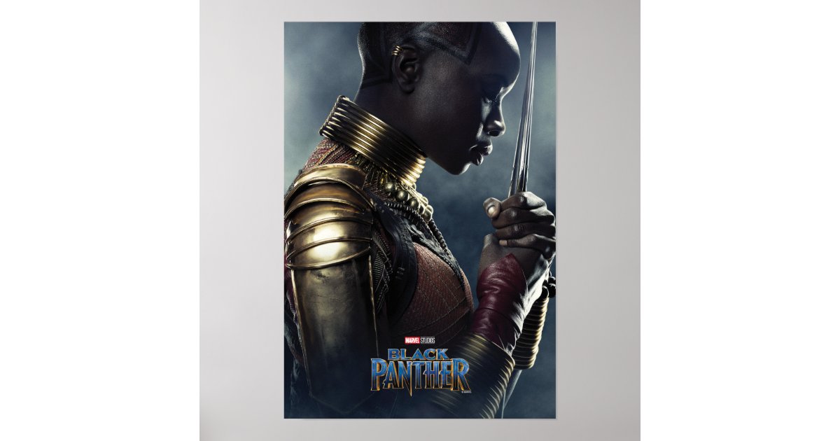 Black Panther | Okoye Character Poster | Zazzle