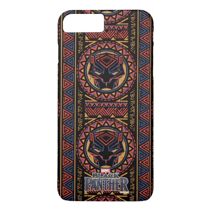 Black Panther | Panther Head Tribal Pattern Case-Mate iPhone Case ...